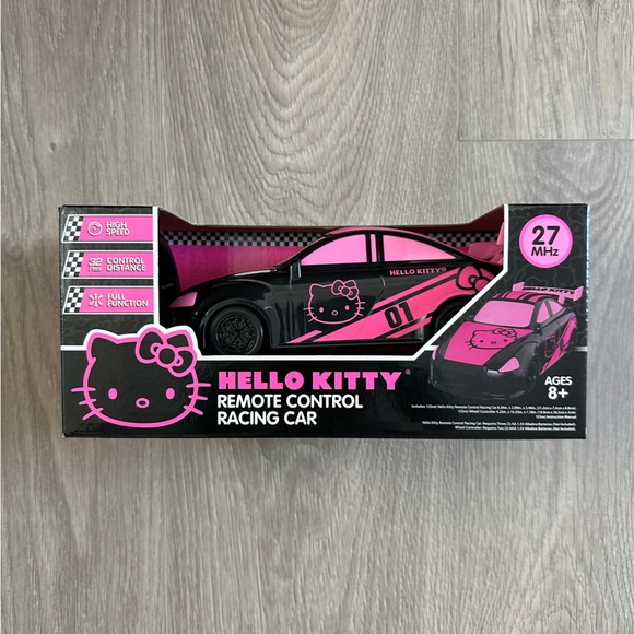 Sanrio | Toys | Hello Kitty Remote Control Racing Car Batteries Not ...